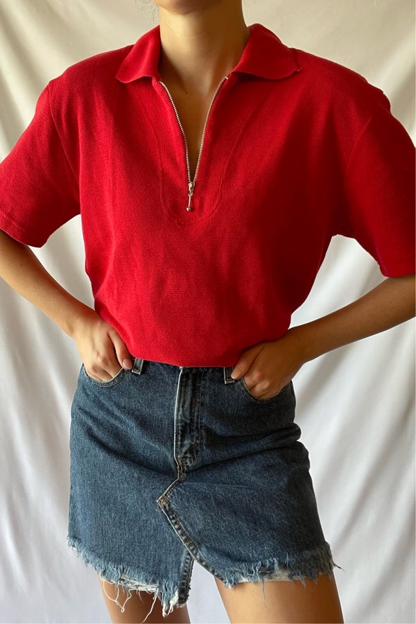Vintage Red Top | Nuuly Thrift